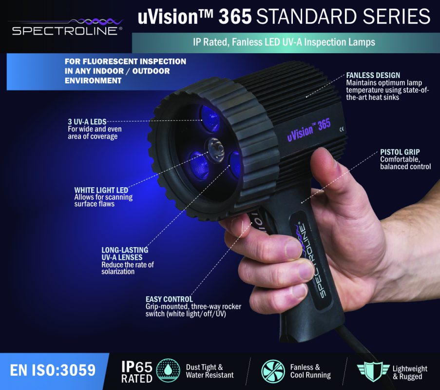 uVision™ 365 SERIES - NDT Inspection Lamps | NDT Instruments